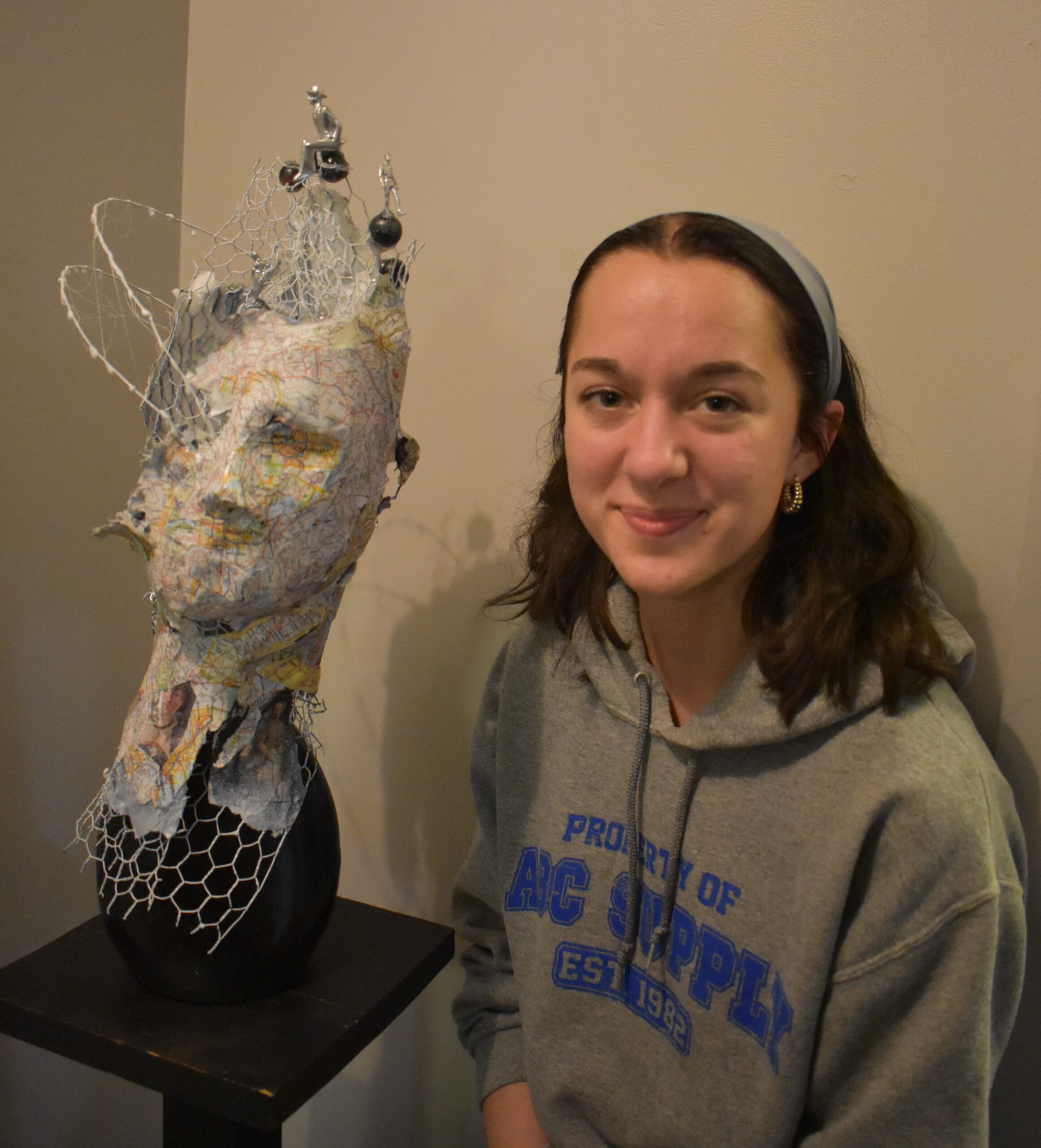 MVL senior maps process for award-winning sculpture | News, Sports, Jobs - The Journal